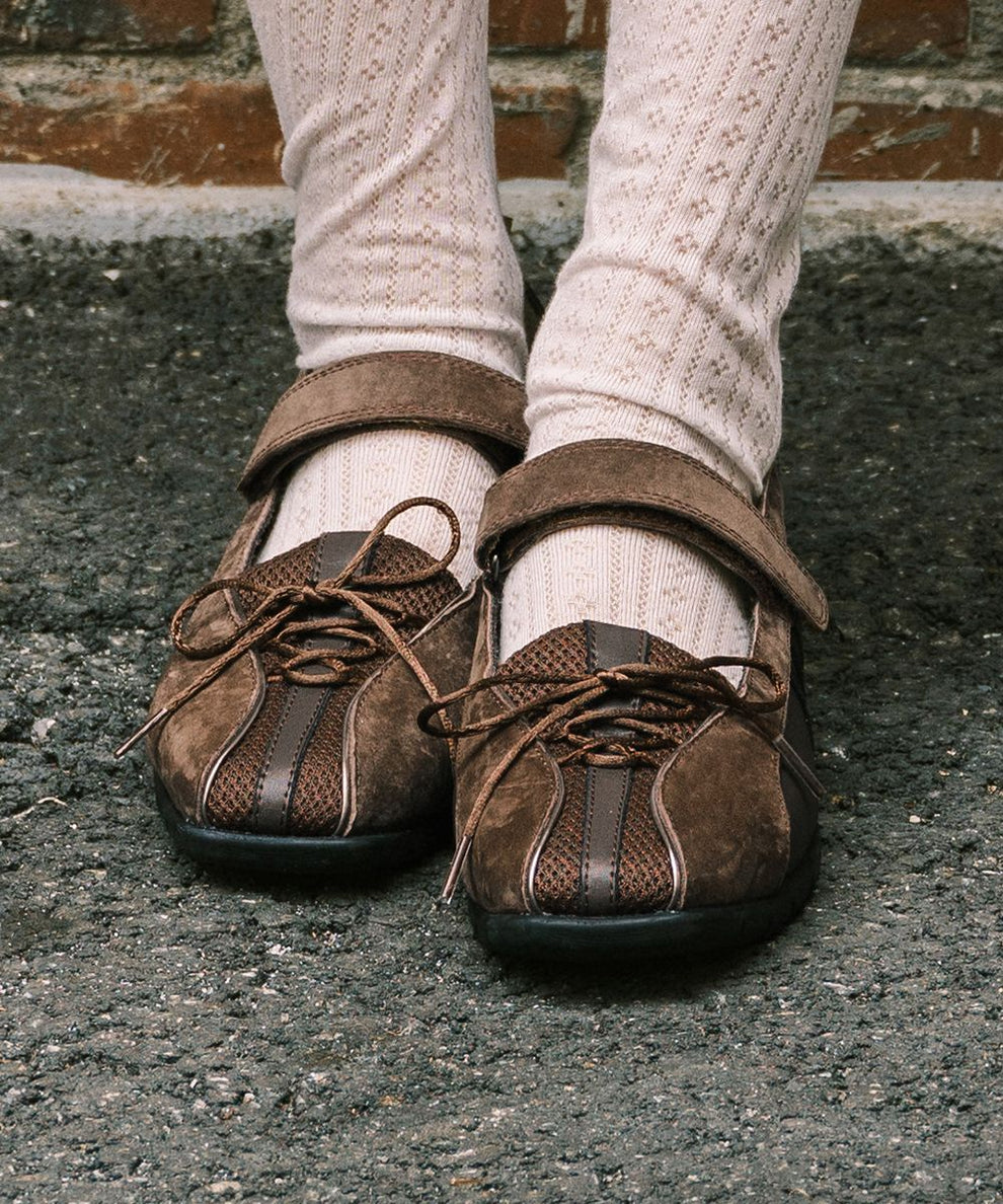 Rockfish Weatherwear รองเท้าผ้าใบ Bliss Velcro Sneakers สีชอคโกแลต ...